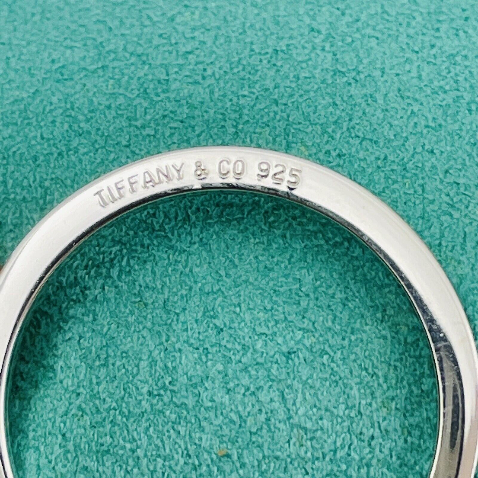 Tiffany & Co Round Key Ring in Sterling Silver Keyring | The Silver Trove