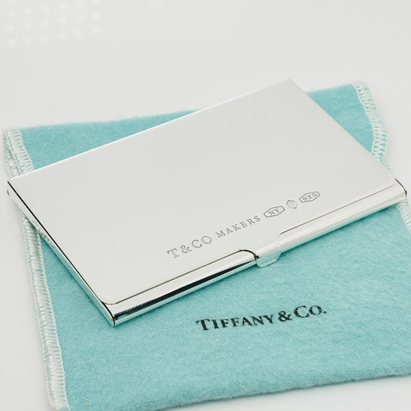 Tiffany & Co Business Card Holder 925 Makers in Sterling Silver | The ...