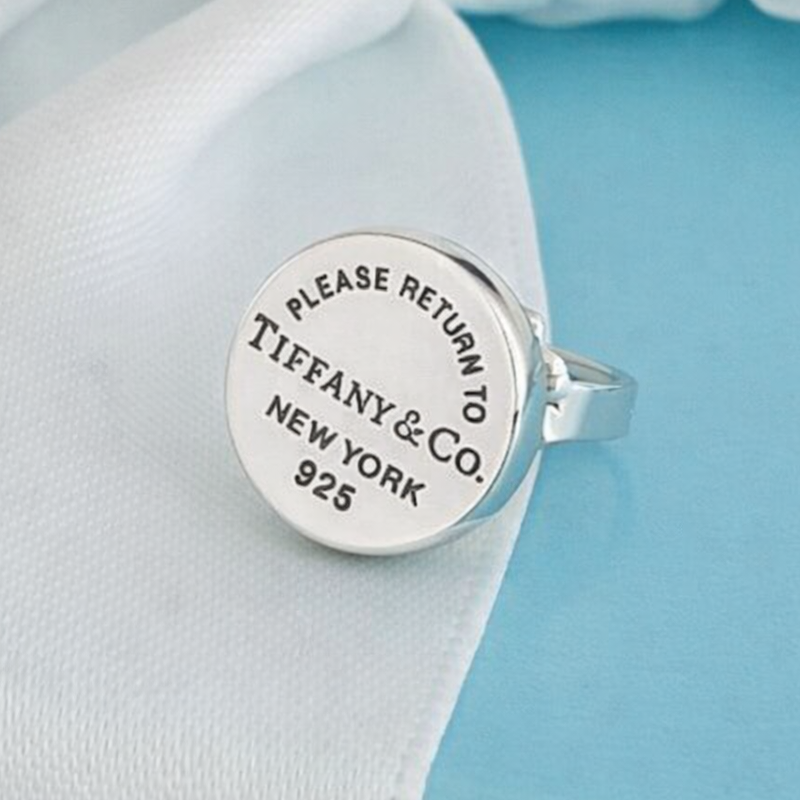 1 SINGLE Return to Tiffany & Co Mini Round Circle Stud Earring Replace ...