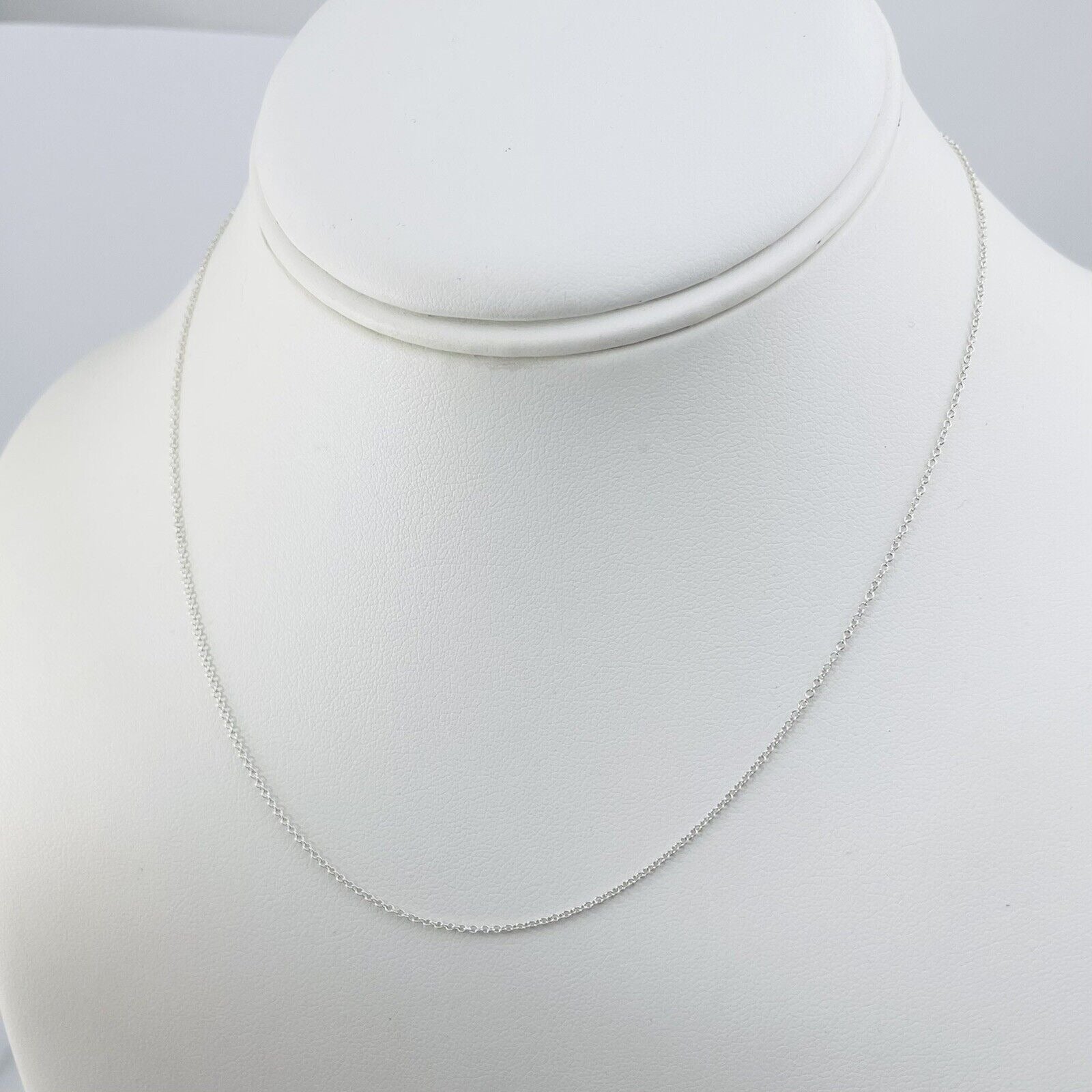 Tiffany & Co 16” Chain Necklace in Sterling Silver | The Silver Trove